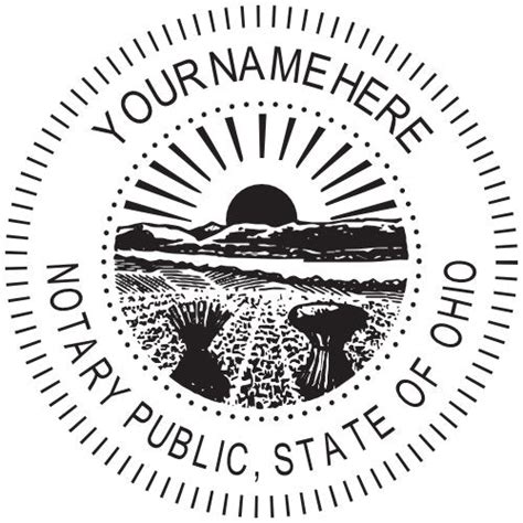 Ohio Notary Stamp And Seal Pro Stamps