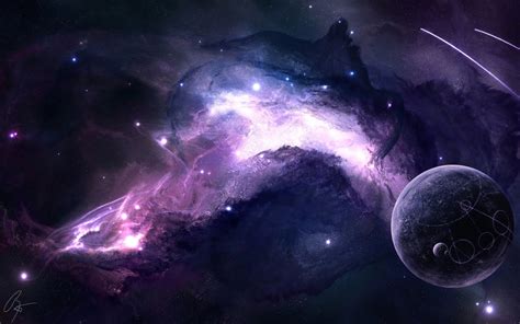 Wallpaper Bluos Space Wallpaper