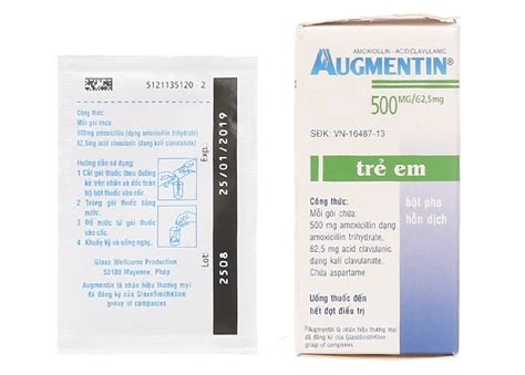 Augmentin 500 Mg 62 5 Mg Công Dụng Liều Dùng Và Lưu ý Cần Biết