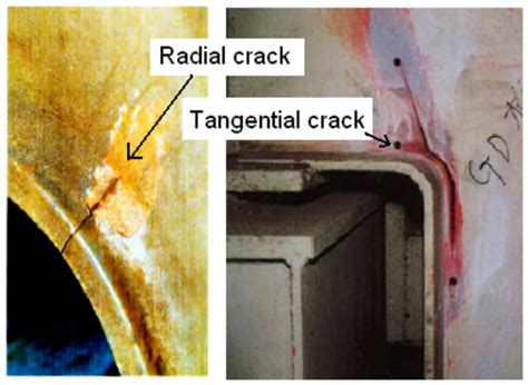 Examples Of Radial And Tangential Cracks [5] Download Scientific Diagram