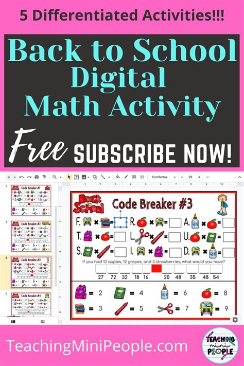 Add Subtract Multiply Divide Basic Computation Quiz Bundle With Answer Keys Artofit