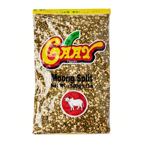 Organic Indian Grocery Storein Singapore Green Moong Dal Split 500 G In Singapore Gaay Green
