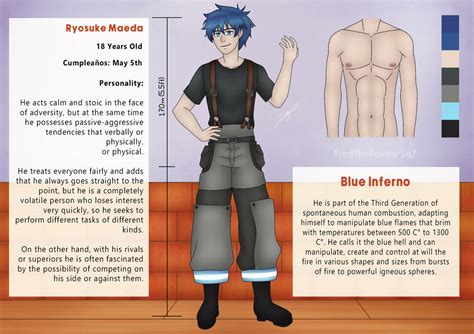Ryosuke Maeda Fire Force Oc By Juan567 On Deviantart