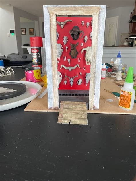 Customized An Old Bubba Toy And 3d Printed His Skull Wall Rtxchainsawgame