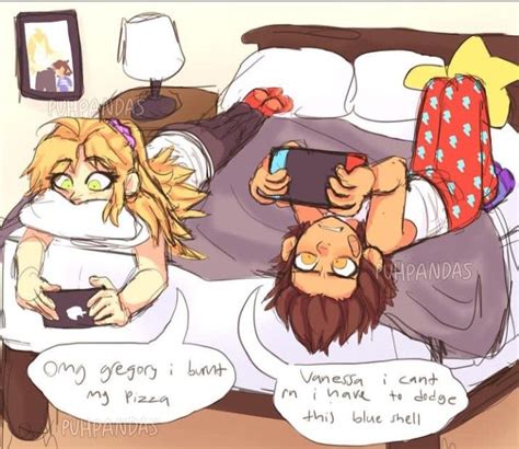 Gregory And Vannesa In 2022 Fnaf Drawings Fnaf Fnaf Art