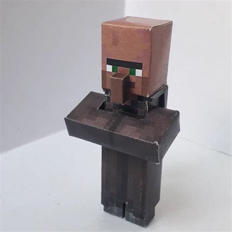 خرید و قیمت فیگور مقوایی شخصیت ماین کرافت شخصیت ویلیجر Minecraft Figures Villiger از غرفه