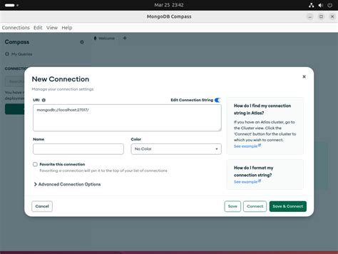 install mongodb compass on ubuntu 24 04 debian 12 cloudspinx