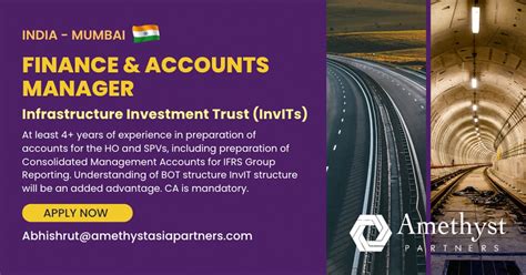 Amethyst Partners On Linkedin Infrastructure Investmenttrust Financialservices