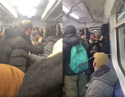 🎥 შემოვიდა აგრესიით ფიზიკურად დაუპირისპირდა რამდენიმე ბიჭს საშინელ სიტყვებს ეძახდა რა