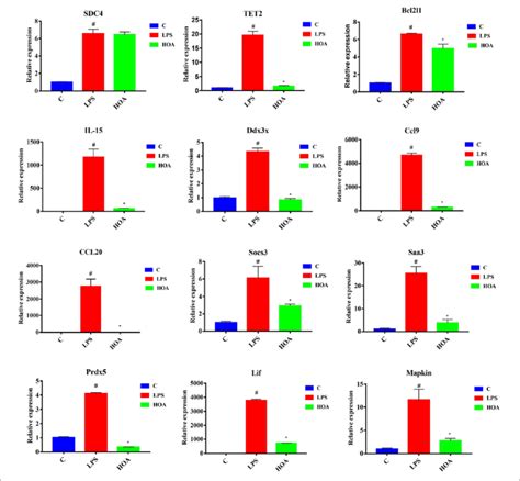 Rt Qpcr Verification Of Fifteen Differentially Expressed Genes Raw Download Scientific
