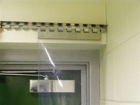 PVC Strip Curtain Hook On Rail Polycote