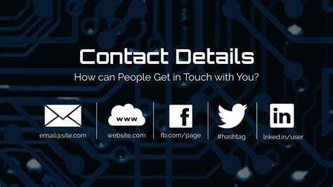 Idea Processor Chip Presentation Template Prezibase