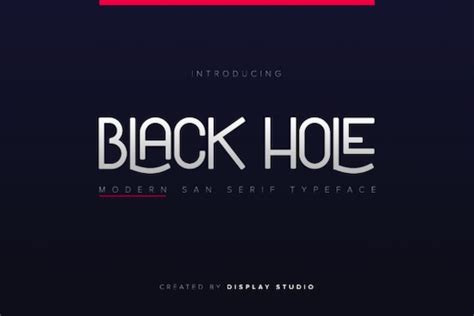 Black Hole Font Free Fontspace Io