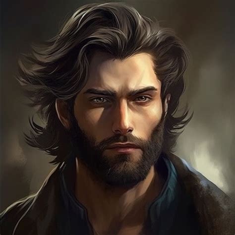 Pin By Oc Pics Gallery On Male 🎨art Beard Art Character Inspiration