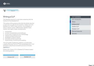 Construction Logistics Plan Guidancepdf