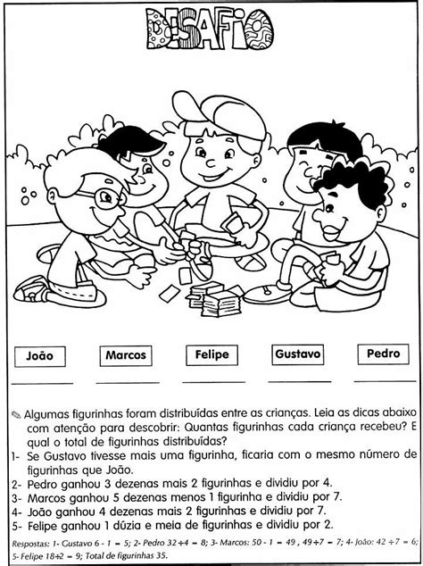 30 Desafios Matemáticos E De Raciocínio Lógico Para Imprimir Online