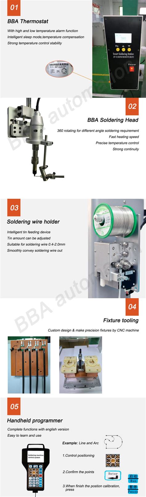 Automatic Solder Robot Single Station Dual Soldering Head Welding System Soldering Machine