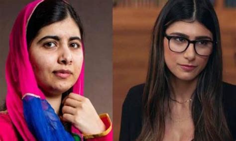 میا خلیفہ کا نعرہ حق، ملالہ یوسفزئی پر بھاری پڑ گیا