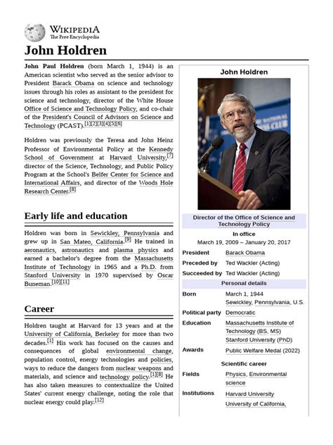 John Holdren Pdf