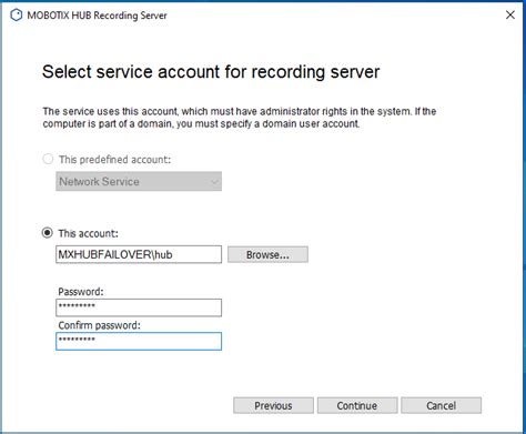 How To Configure A Mobotix Hub Failover Server In A Workgroup Faq Mobotix Community