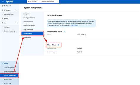 How To Enforce Mfa Setting In Mavis Mavis