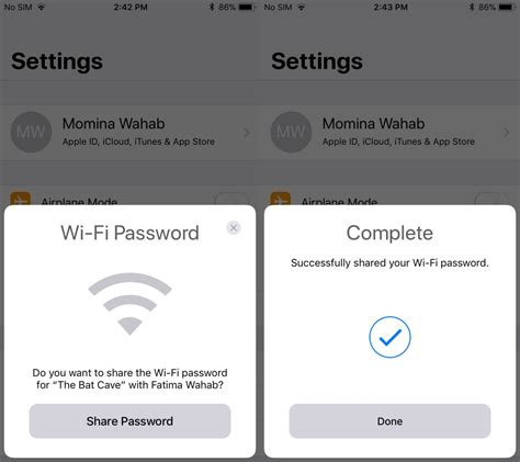 How To Share WiFi Password On IPhone In