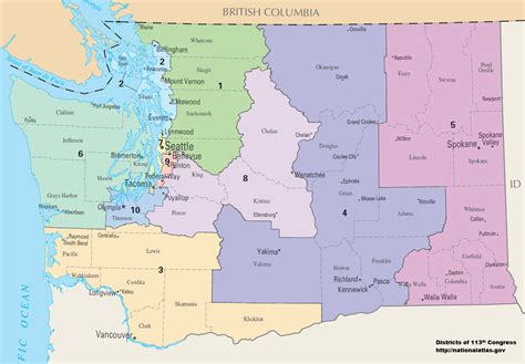 State Washington Map