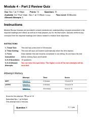 Module 4 Part 2 Review Quiz Attempt 2 Pdf Module 4 Part 2 Review Quiz Due Nov 1 At 11