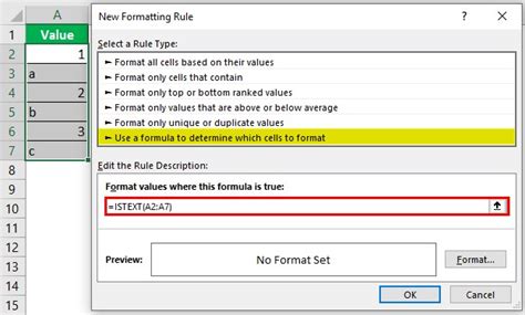 Istext Excel Function Determine If A Value Is Text Or Not