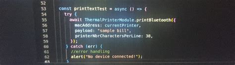 Datamax Oniel 4te Bluetooth Printing Issue · Issue 37 · Allinoneyt React Native Thermal Printer