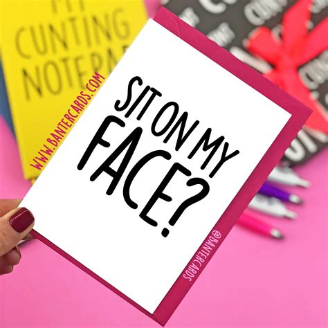 Rude Card Banter Cards Funny Cards