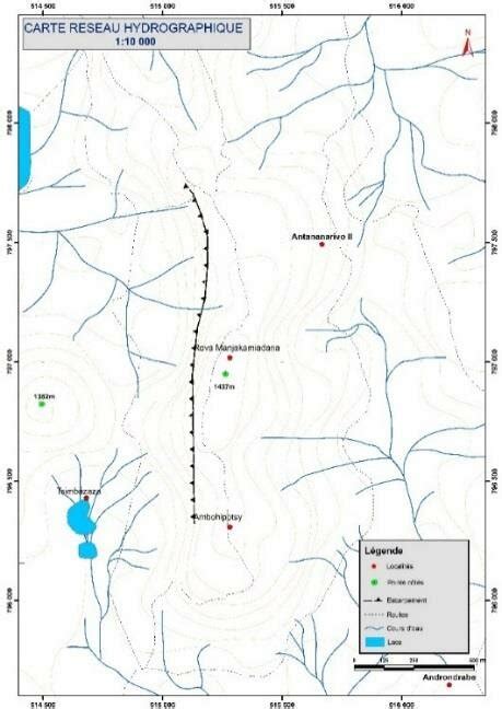 hydrographic network of the upper town of antananarivo by gis [7