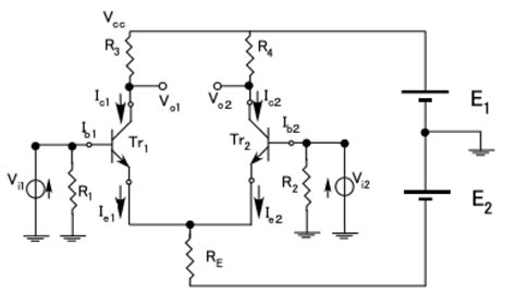 Differential Amplifier Question How To Derive The Formula For Differential Gain Ad And Common
