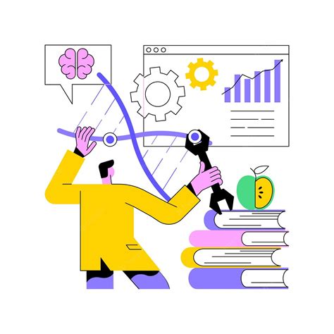 Premium Vector Genetic Engineering Abstract Concept Vector Illustration