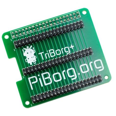 modmypi triborg plus raspberry pi 40 pin gpio triplicator soldered