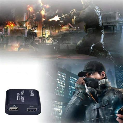HDMI Video Capture Card AV Link V Screen Record Game Capture Device