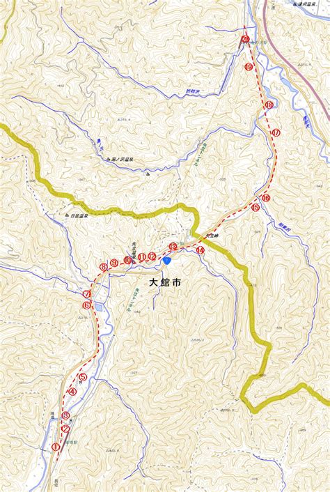 奥羽本線旧線陣場駅 津軽湯の沢駅間歩鉄の達人