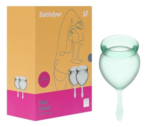 Coletor Menstrual Kit Com 2 15~20ml Feel Good Satisfyer Parcelamento