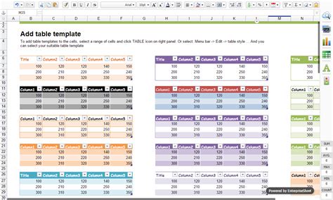 Spreadsheet Solutions — Db