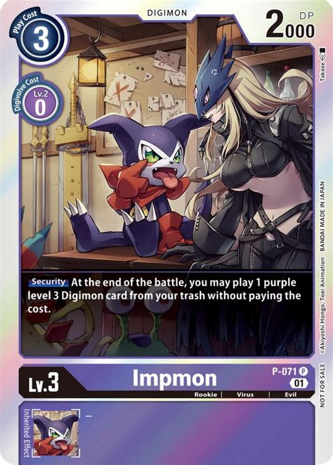 Digimon Impmon Line