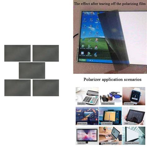Linear Polarizer Film Lcd Led Polarized Filter Polarizing Film Sheet