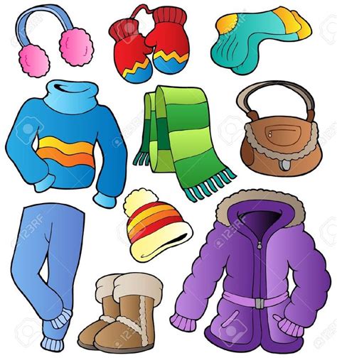Winter Clothes Cliparts 2479553 Clipart Library