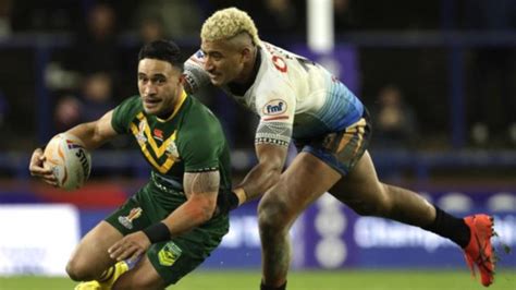 Rugby League World Cup Final Kangaroos Stars Expecting Hostile