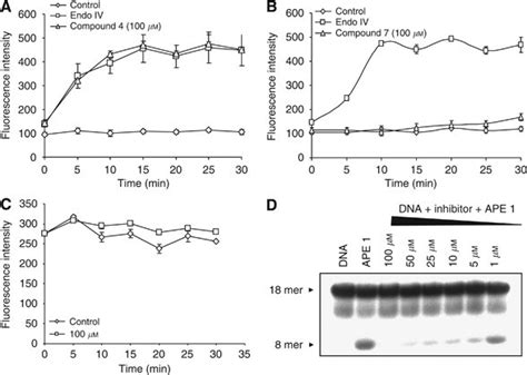 Secondary Biochemical Screening A Fluorescence Based Endonuclease Iv