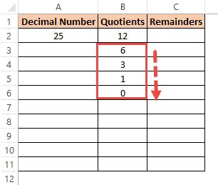 How To Convert Decimal To Binary In Excel