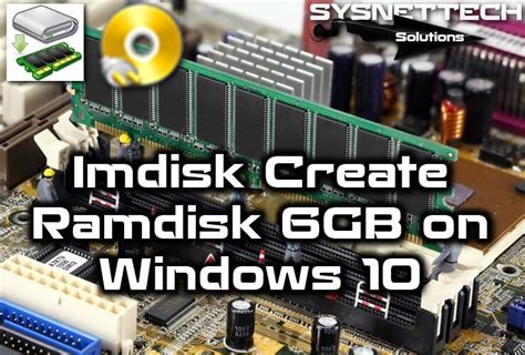 How To Use Imdisk To Create Ramdisk Imdisk Toolkit