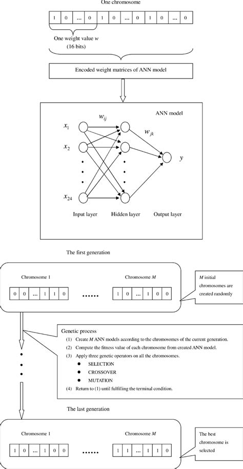 The Genetic Algorithm Integrated Neural Network Gann Used In Download Scientific Diagram
