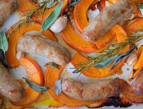 Запечені ковбаски з гарбузом — Світлана Климовська