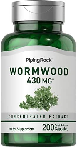 Nutricost Wormwood Capsules 450mg 120 Capsules Vegetarian