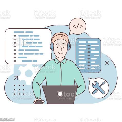 스크립트 코딩 프로그래밍의 개념 프로그래밍 언어입니다 컴퓨터에서 웹 개발에 종사하는 프로그래머 소프트웨어 개발자 프로그래머의